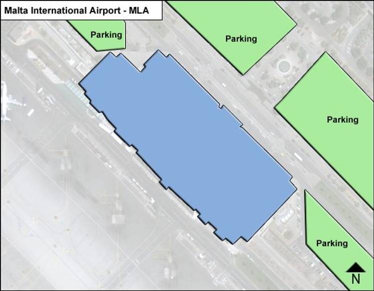 Malta Airport Map: Guide to MLA's Terminals