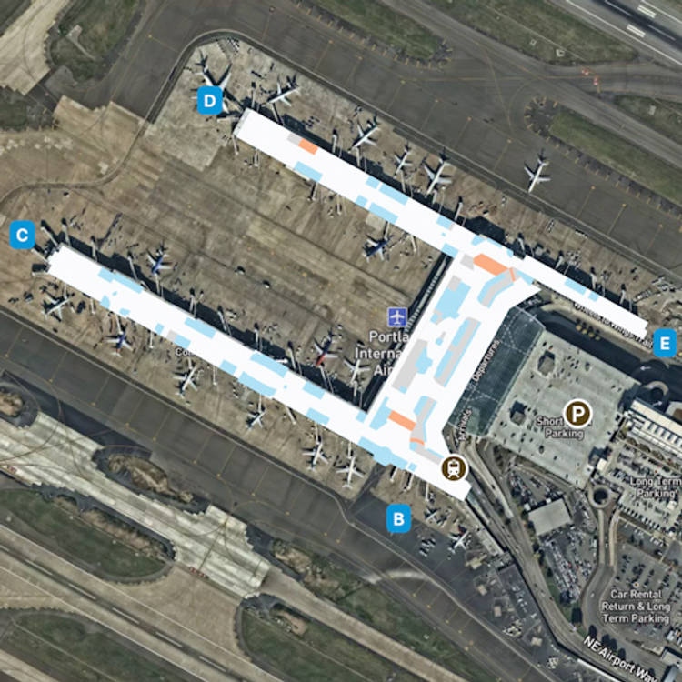 Portland Airport Map: Guide to PDX's Terminals