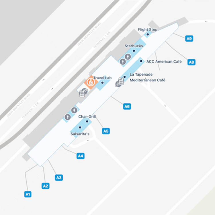 Raleigh-Durham Airport Map: Guide to RDU's Terminals