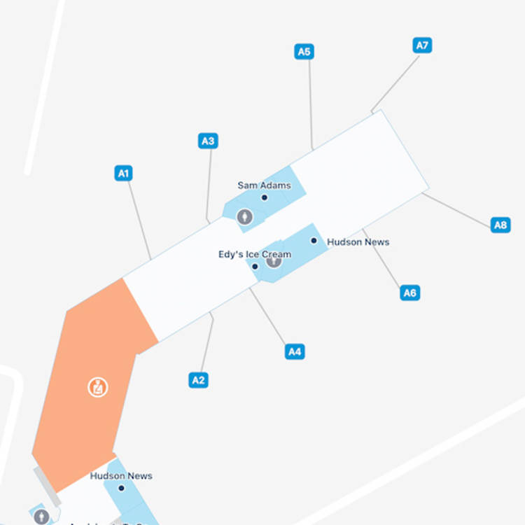 Richmond Airport Concourse A Map & Guide