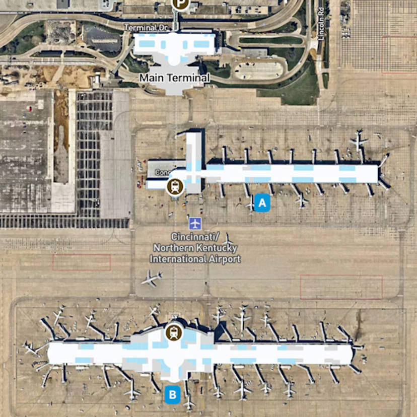 Cincinnati Airport Map: Guide to CVG's Terminals