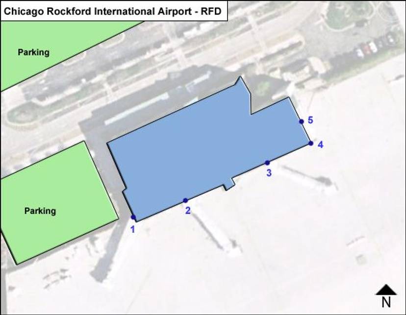 Chicago Rockford Airport Map: Guide to RFD's Terminals