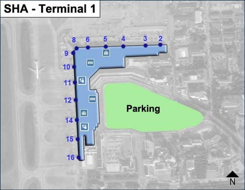 Shanghai Airport Terminal 1 Map & Guide